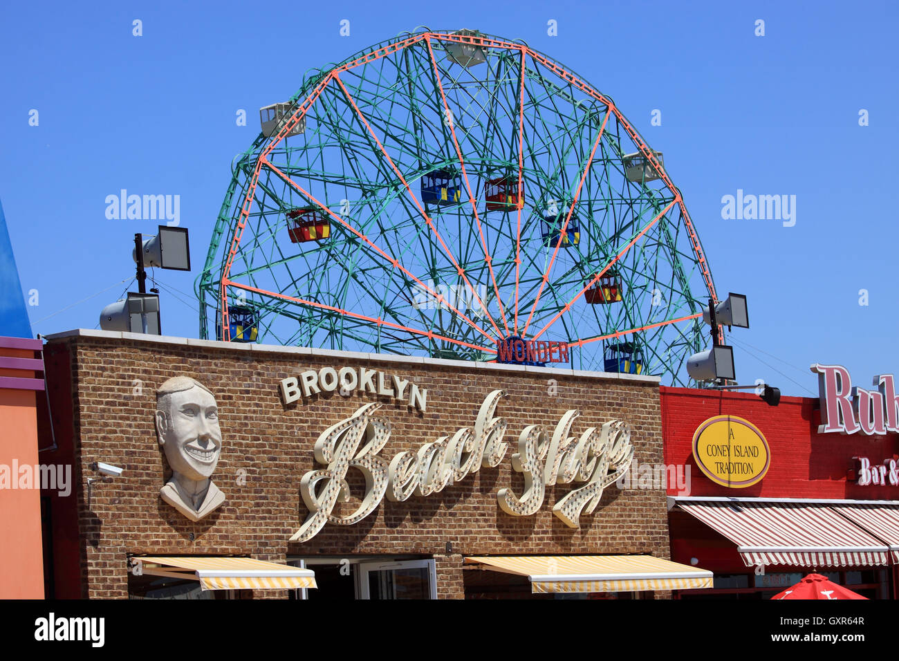 Coney island logo hi-res stock photography and images - Alamy