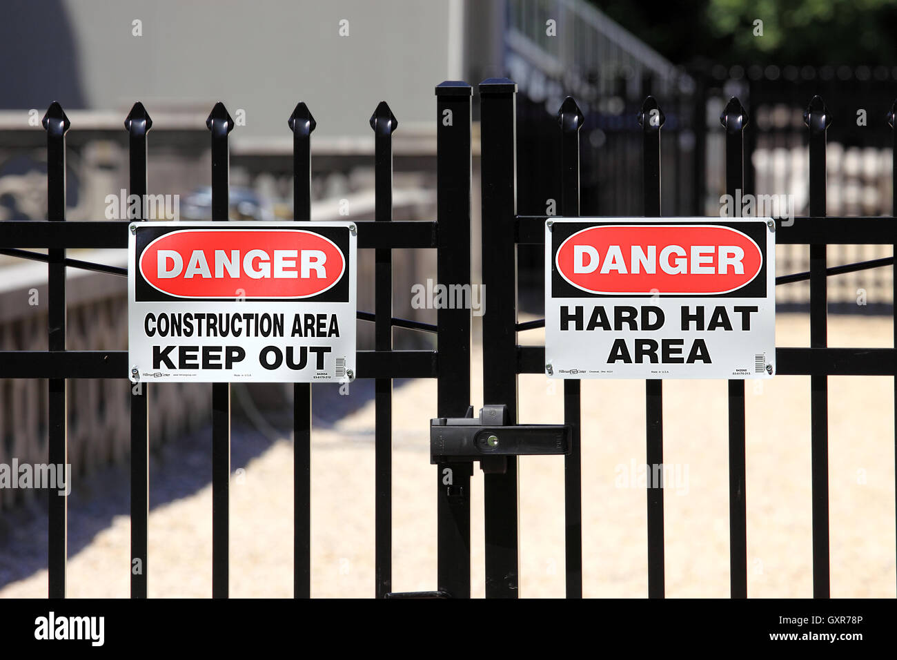 construction area long island new york Stock Photo - Alamy