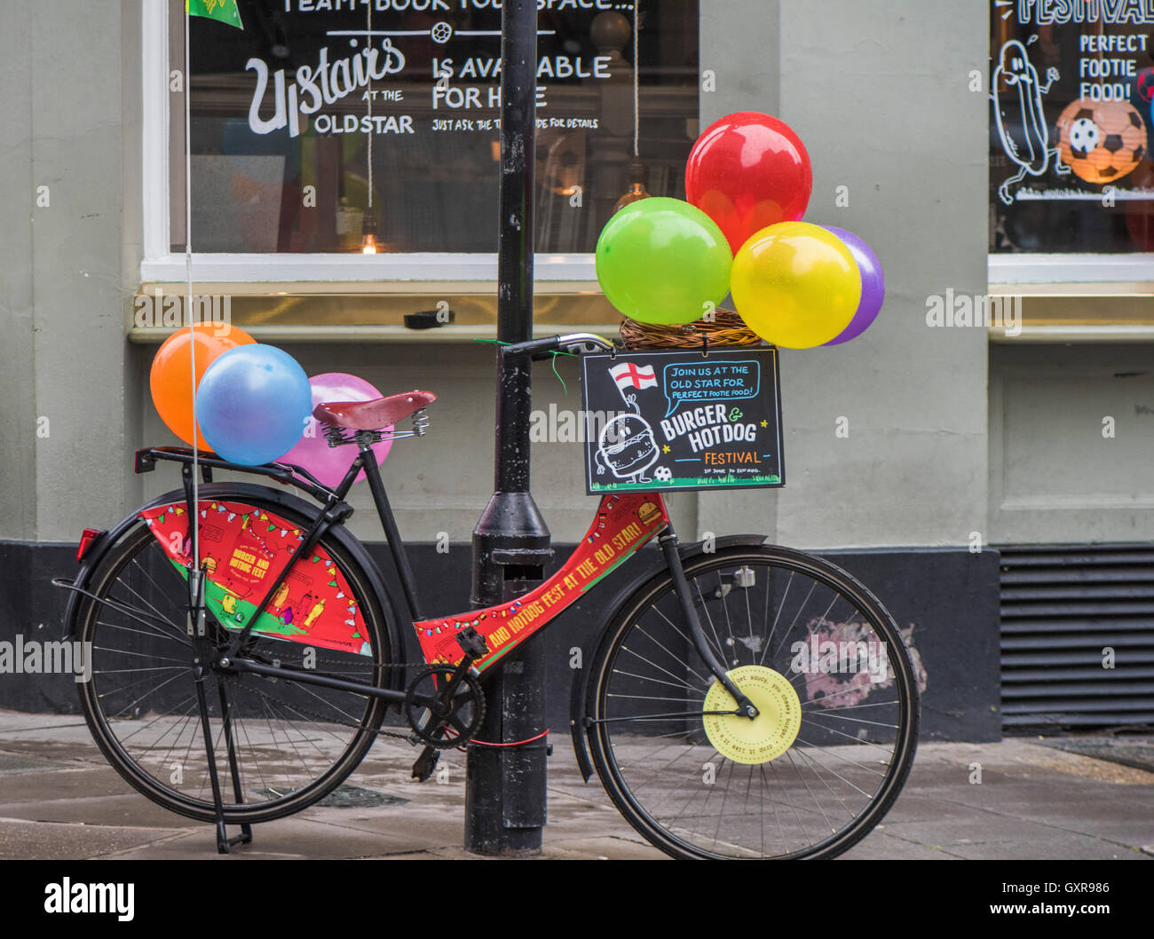 England street advertising hi-res stock photography and images - Alamy