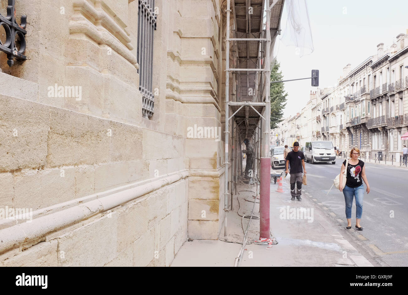 Man walking street steam hi-res stock photography and images - Alamy