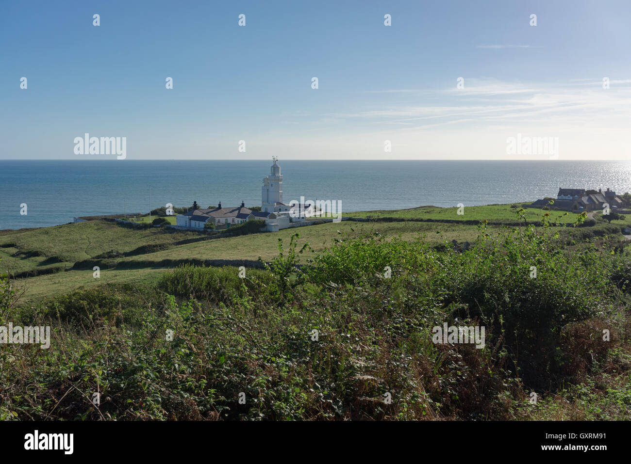 St Catherine's Lighthouse on the Isle of Wight Stock Photo - Alamy