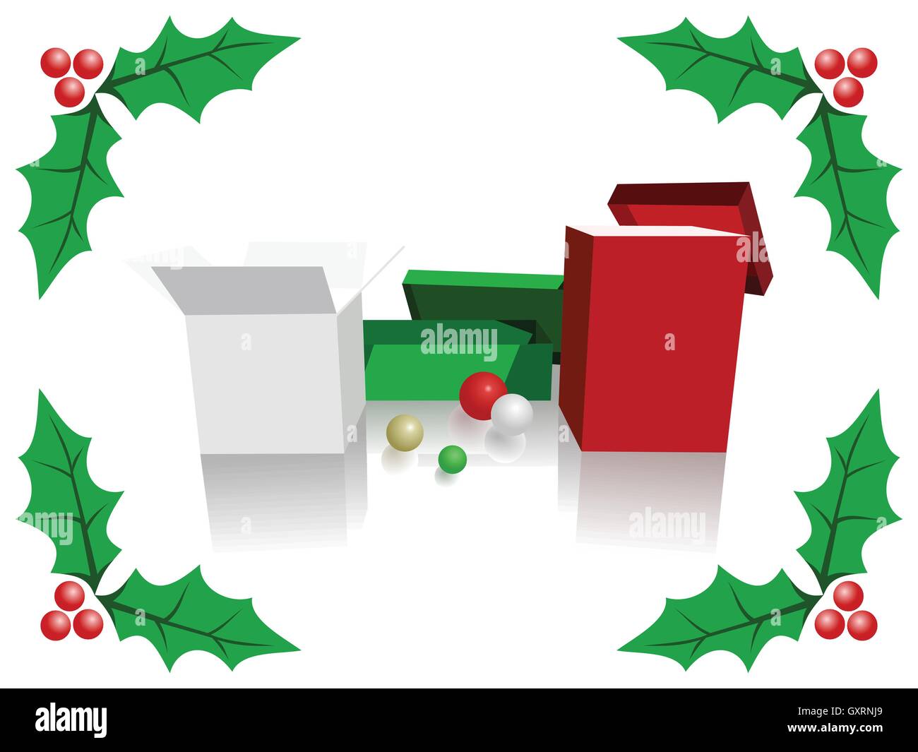 Boxes Stock Vector Images - Alamy