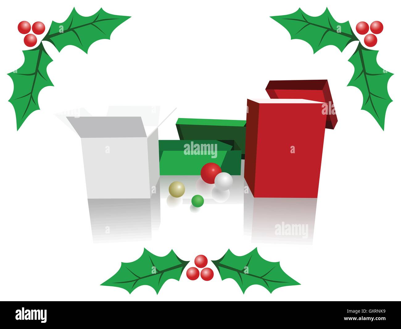 Boxes Stock Vector Images - Alamy