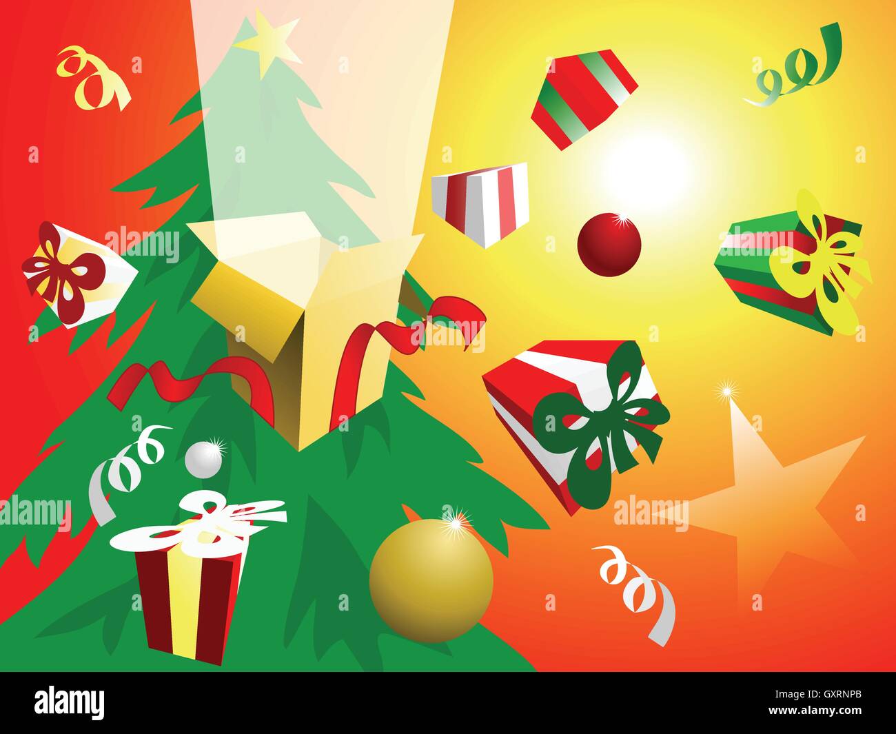 Father christmas vector vectors hi-res stock photography and images - Alamy