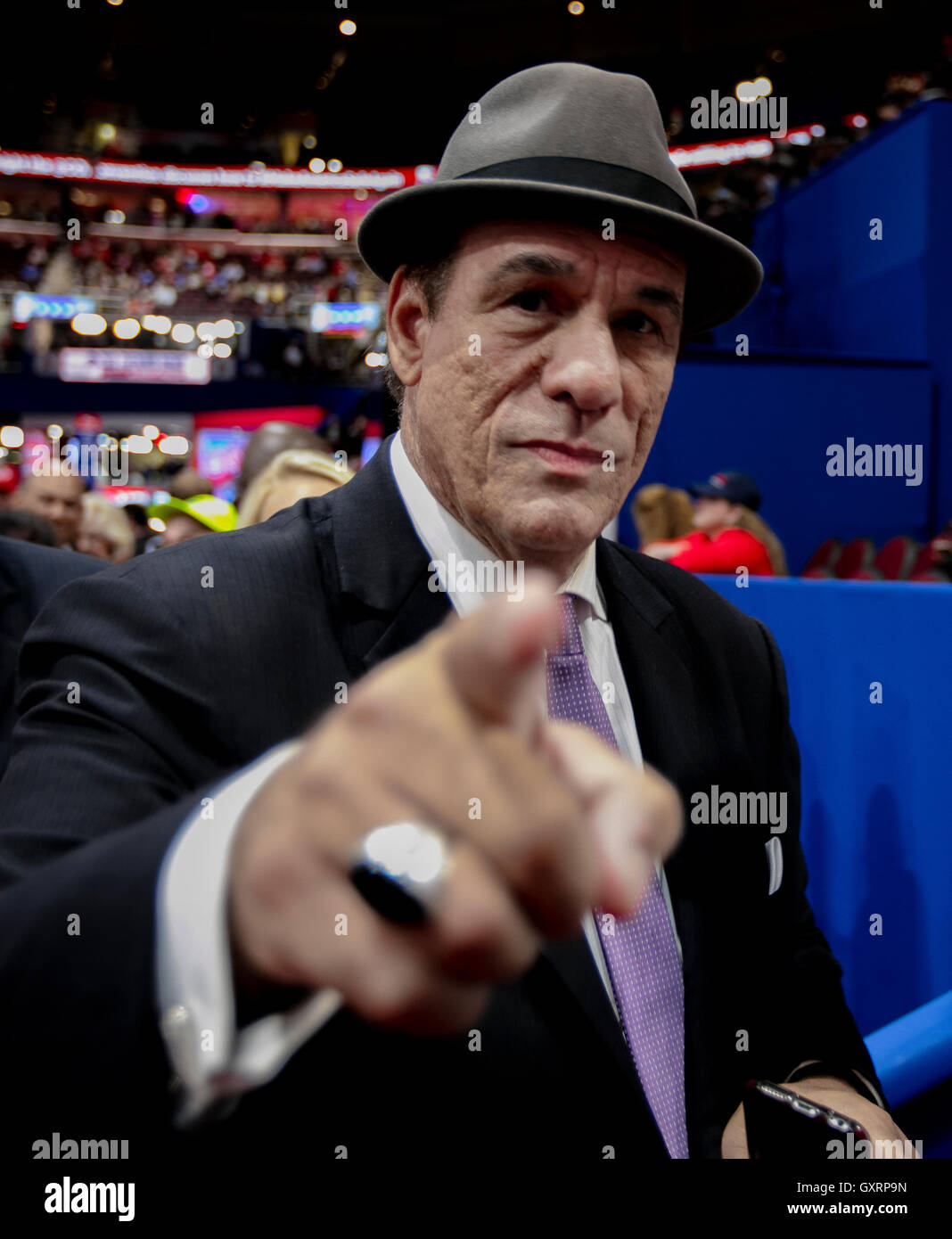 Cleveland, Ohio, USA 19th July, 2016 Actor Robert Dav poses with ...