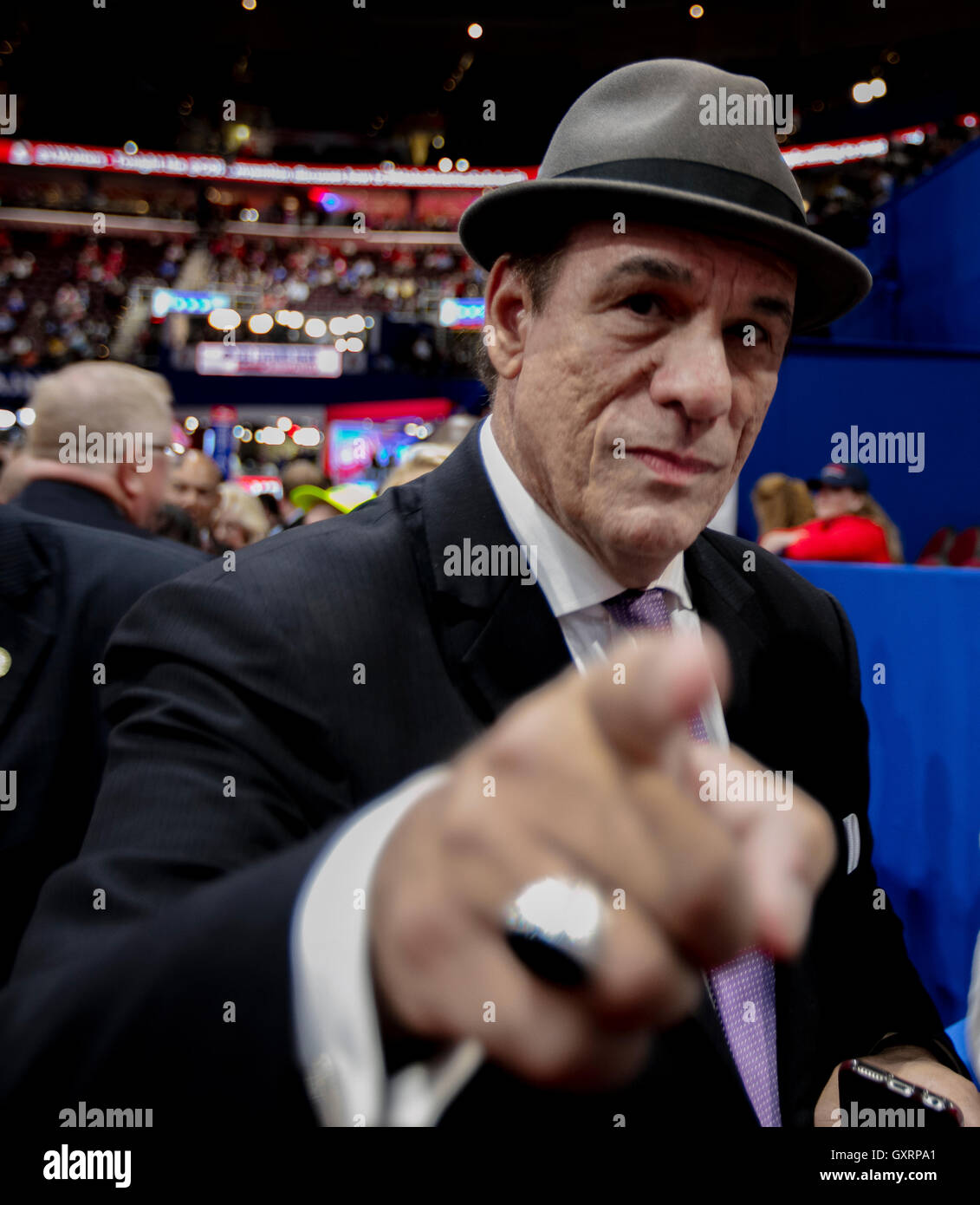 Cleveland, Ohio, USA 19th July, 2016 Actor Robert Dav poses with ...