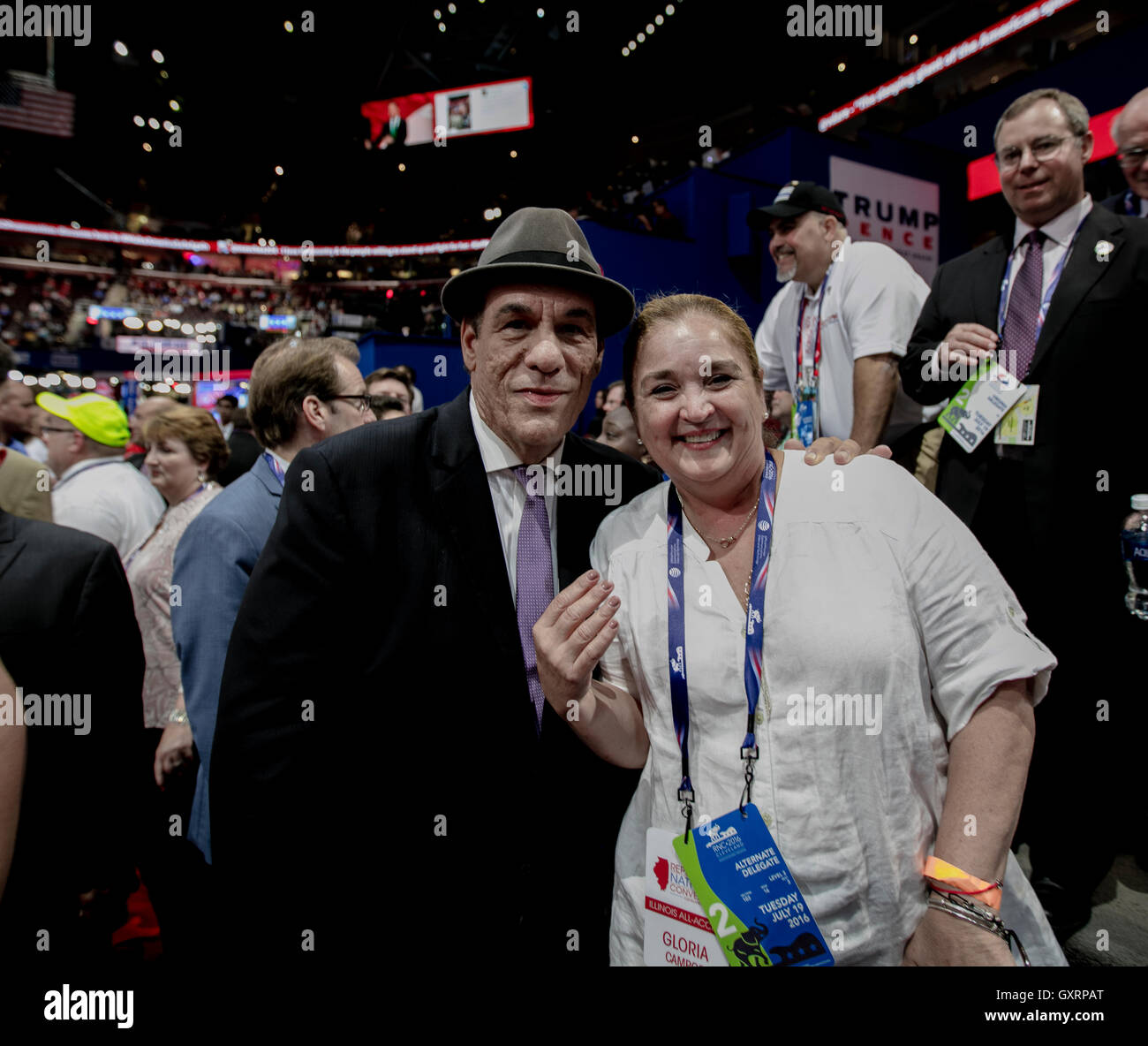 Cleveland, Ohio, USA 19th July, 2016 Actor Robert Dav poses with ...