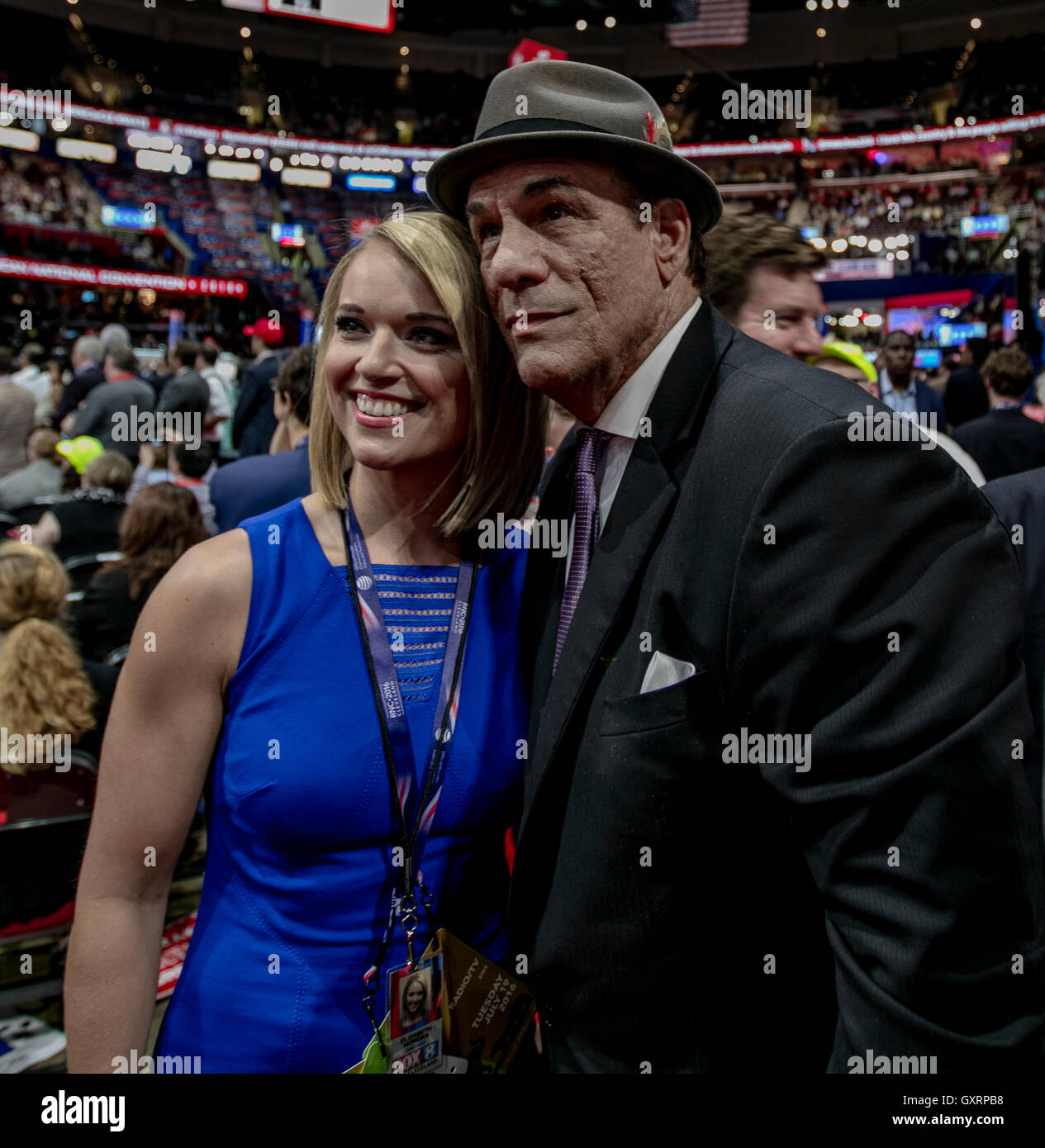 Cleveland, Ohio, USA 19th July, 2016 Actor Robert Dav poses with ...