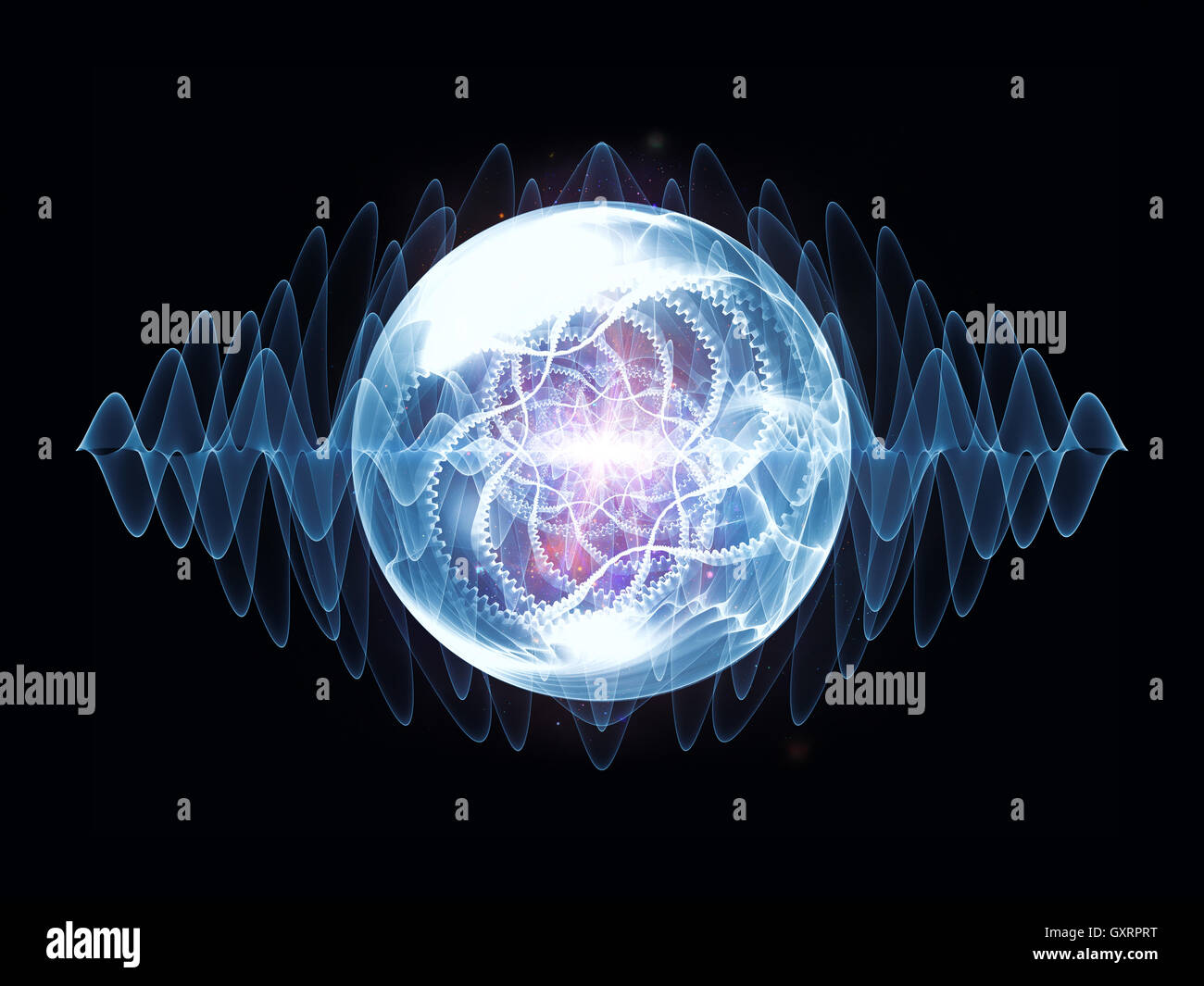 Particle visualization hi-res stock photography and images - Alamy