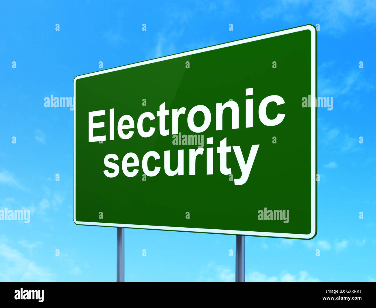 Electronic road safety sign hi-res stock photography and images - Alamy