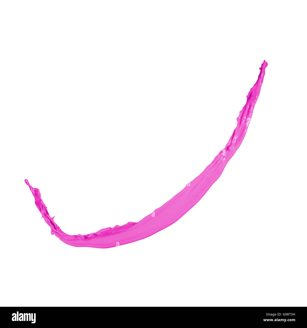 pink paint splash Stock Photo - Alamy