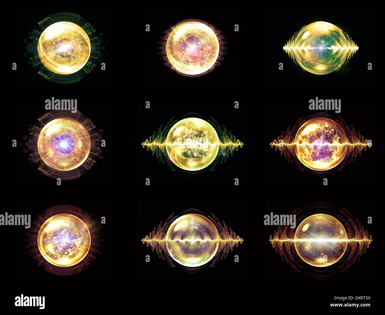 Diversity of Wave Particle Stock Photo - Alamy