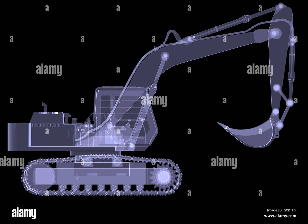 Blue x ray transport hi-res stock photography and images - Alamy