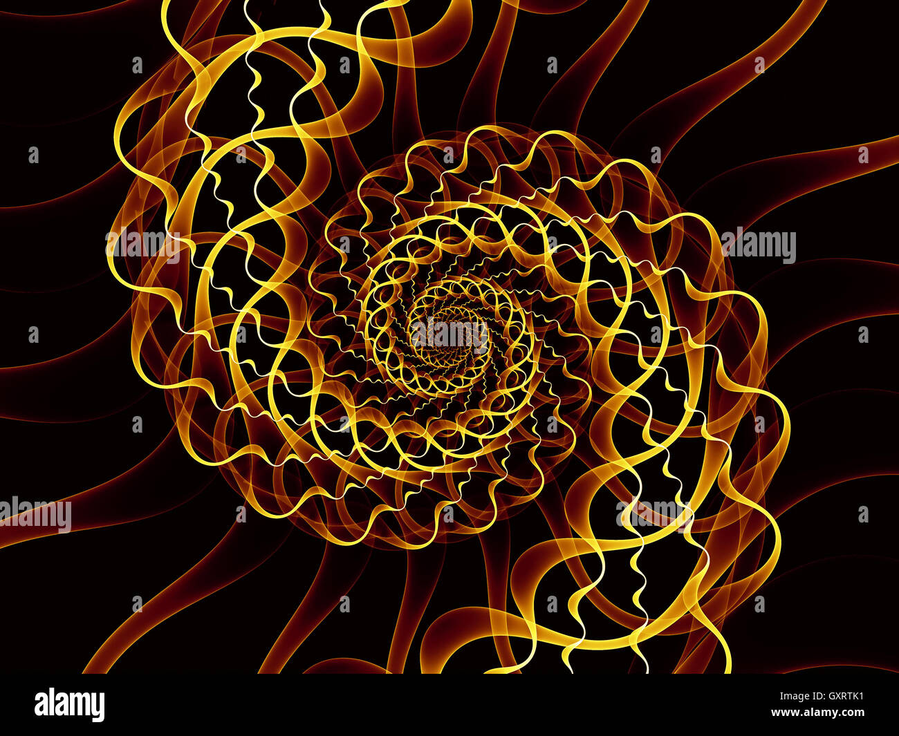 Isolated Spiral Element Stock Photo - Alamy