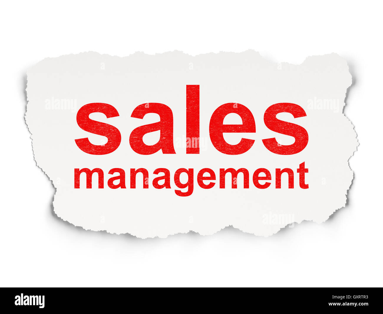 Marketing concept: Sales Management on Paper background Stock Photo - Alamy