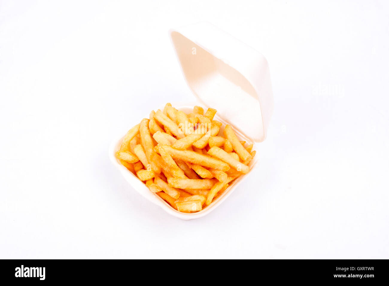 French fries - isolated Stock Photo - Alamy