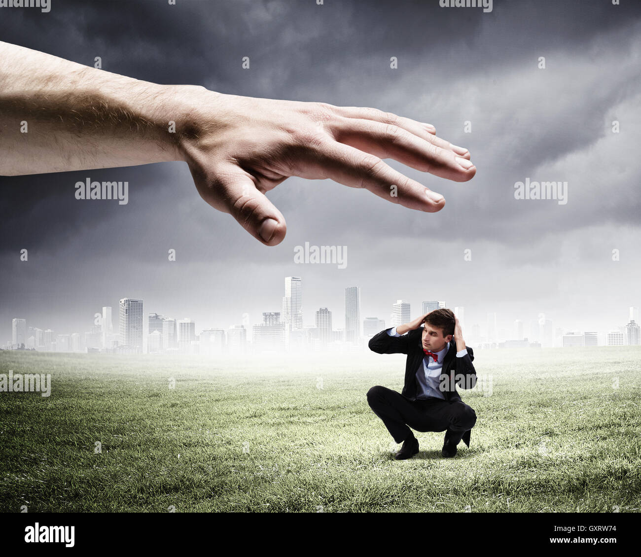 Power of boss Stock Photo - Alamy