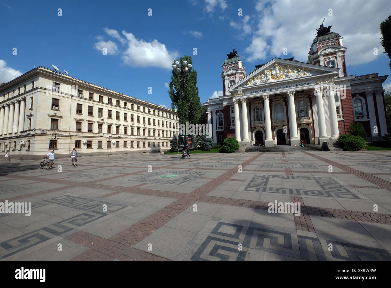 The “Ivan Vazov” National Theatre Sofia,Bulgaria Stock Photo - Alamy