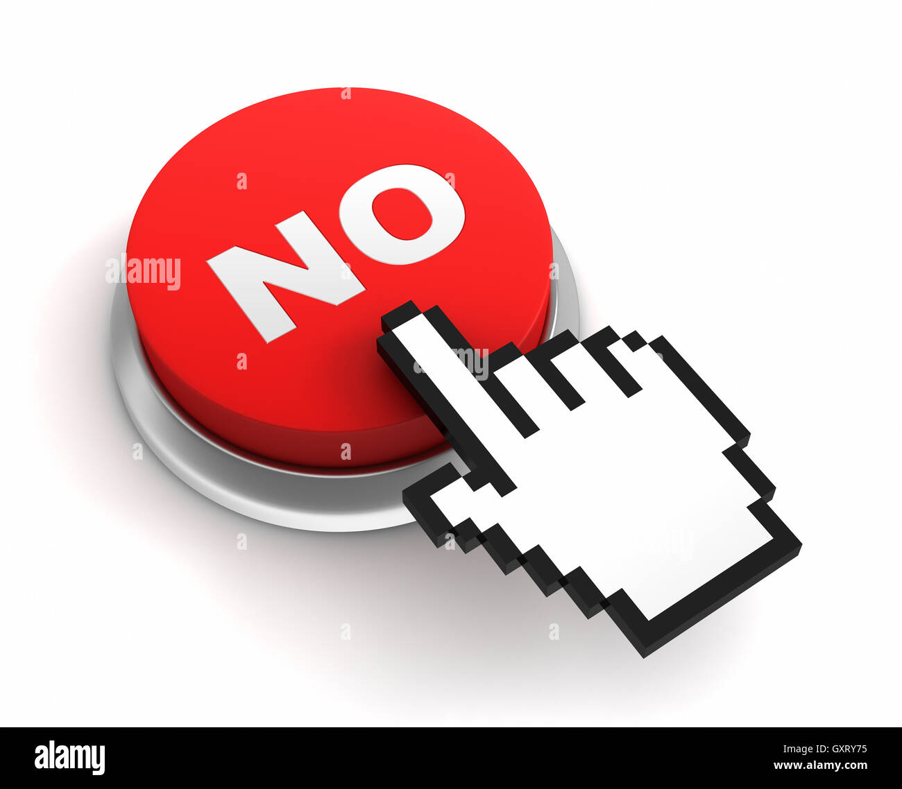 Yes no button hi-res stock photography and images - Alamy