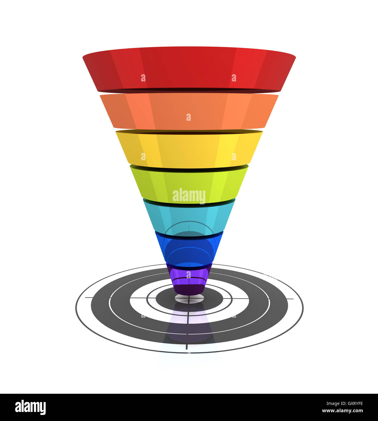 Financial funnel hi-res stock photography and images - Alamy