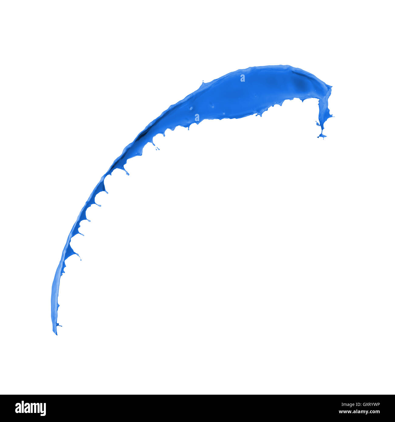 blue paint splash Stock Photo - Alamy