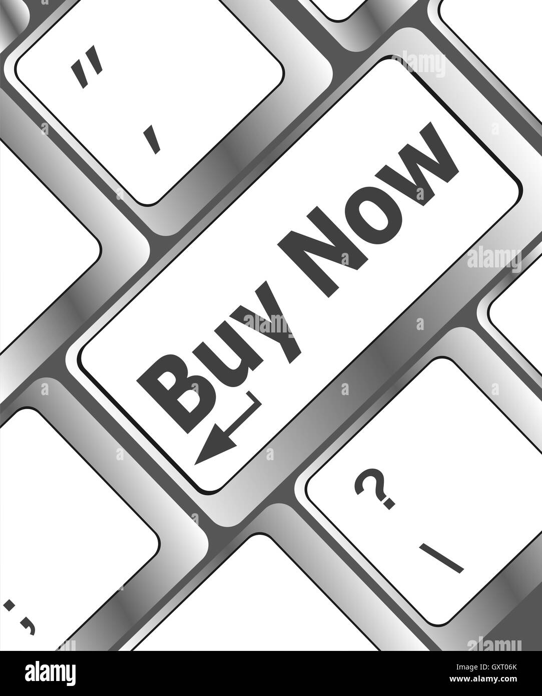 Computer notebook keyboard buy Black and White Stock Photos & Images ...