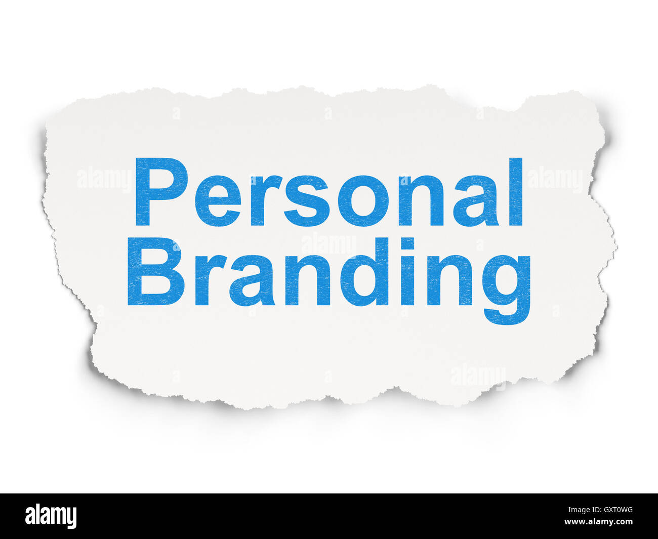 Marketing concept: Personal Branding on Paper background Stock Photo ...