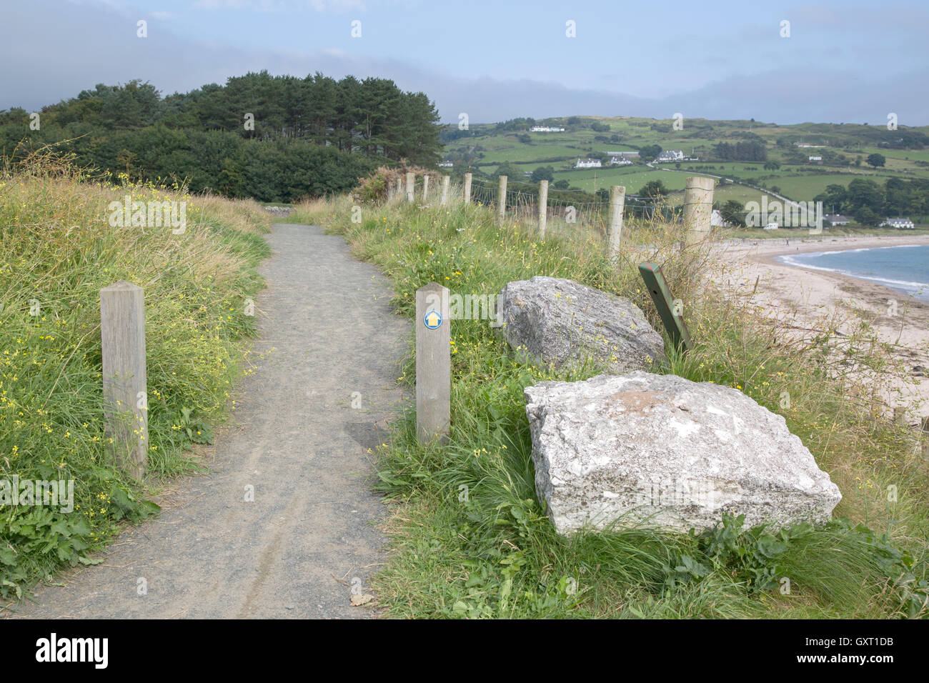 Cushendun beach hi-res stock photography and images - Alamy