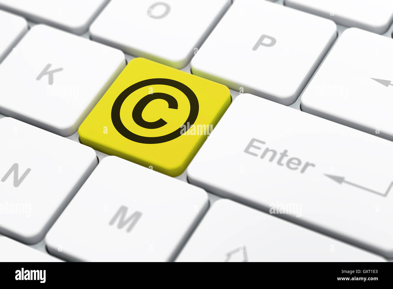 Law concept: Copyright on computer keyboard background Stock Photo - Alamy