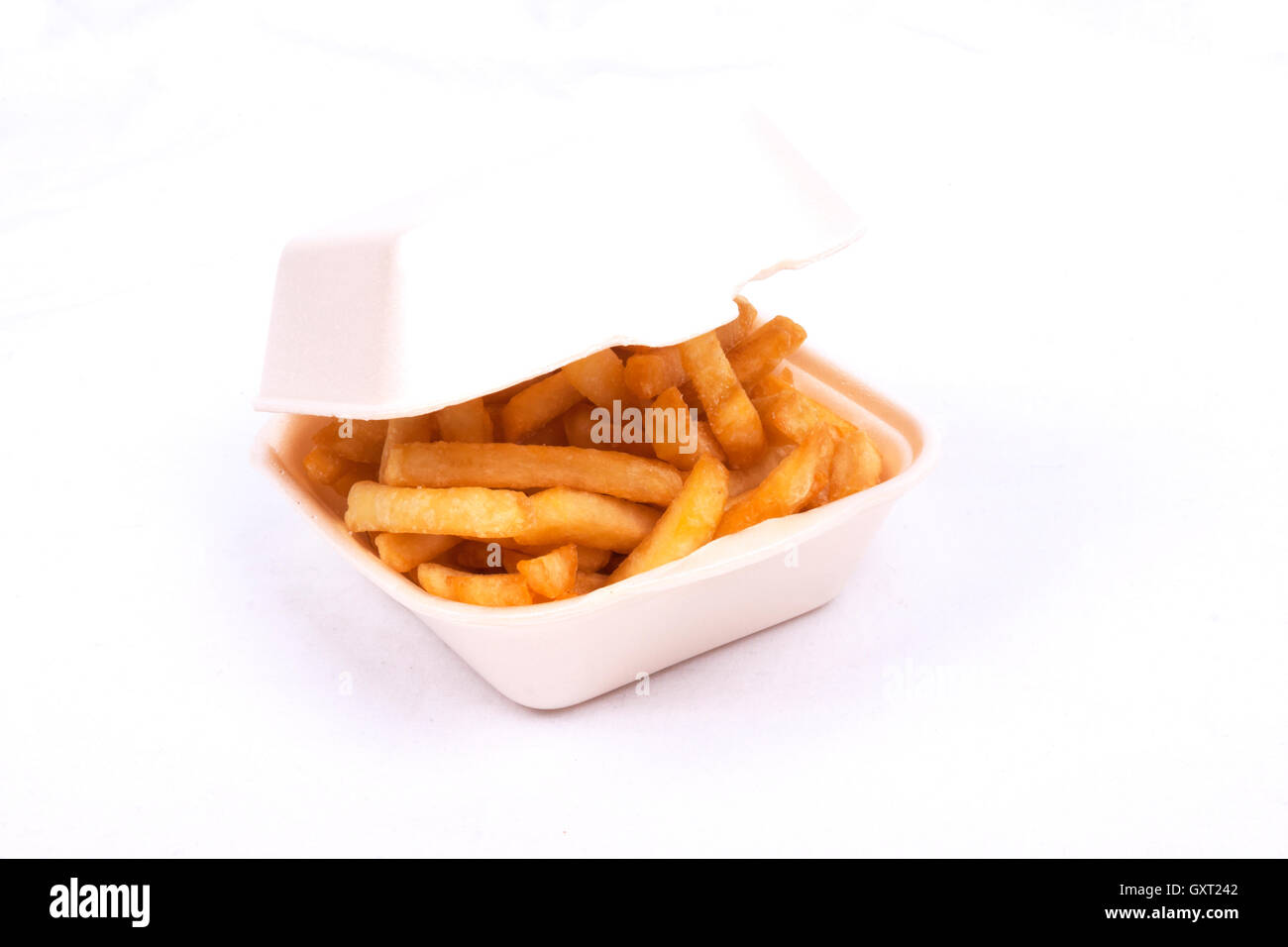 Take away fries Cut Out Stock Images & Pictures - Alamy