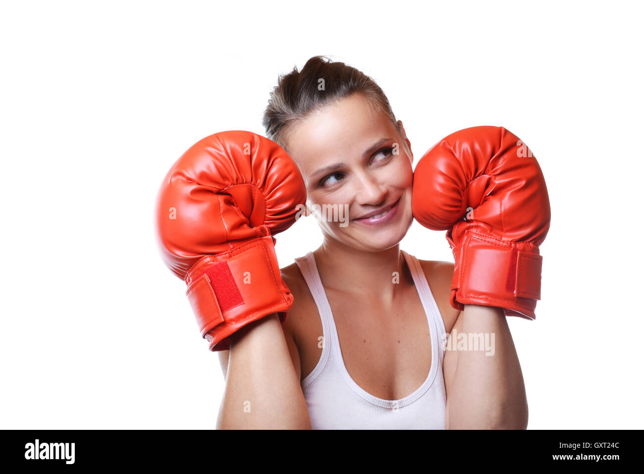 Female boxing champion hi-res stock photography and images - Alamy