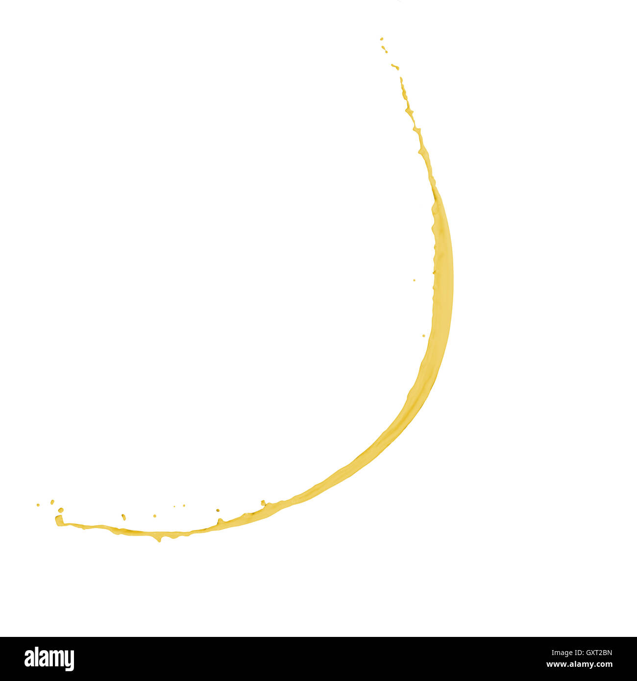 yellow paint splash Stock Photo - Alamy