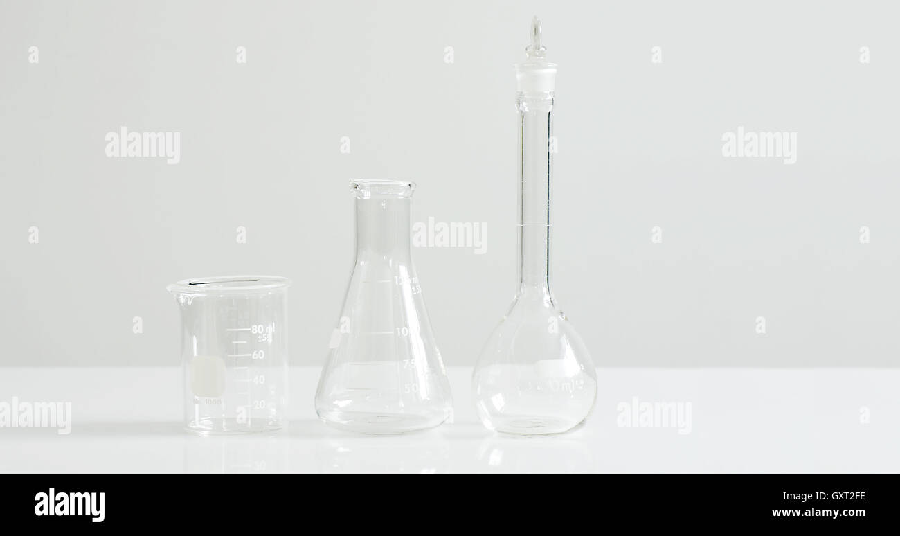Different chemistry glassware on hi-res stock photography and images ...