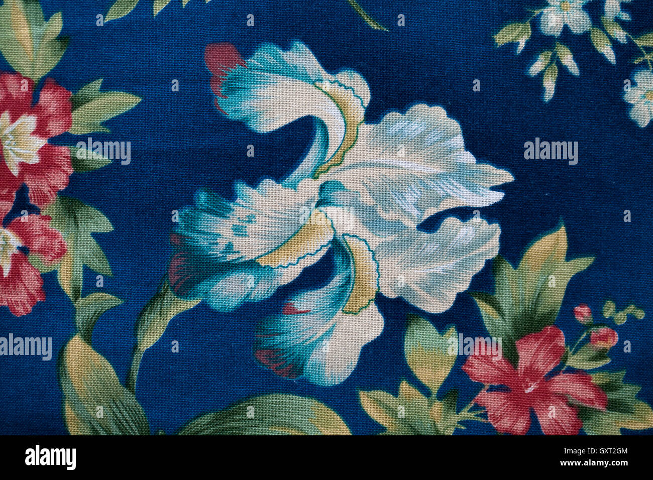 Fabric texture with pattern Stock Photo - Alamy