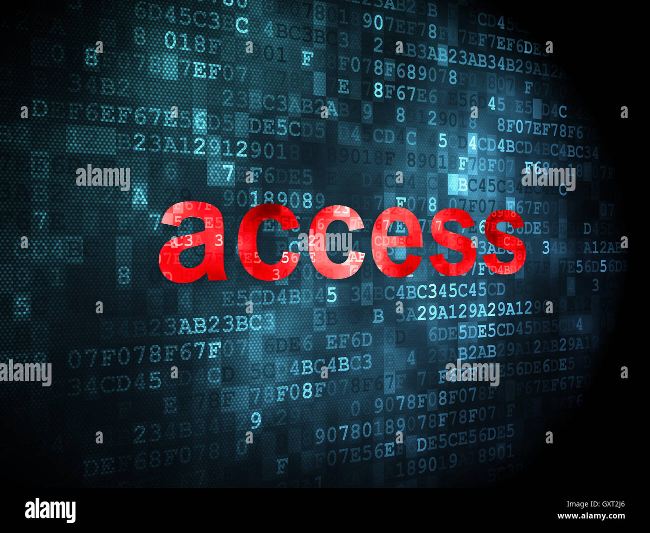 Safety concept: Access on digital background Stock Photo - Alamy