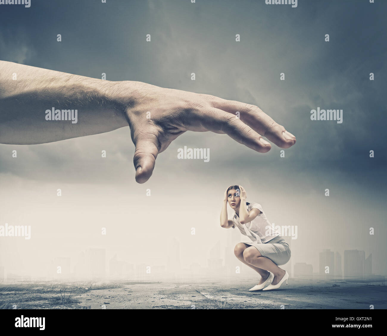 Power of boss Stock Photo - Alamy