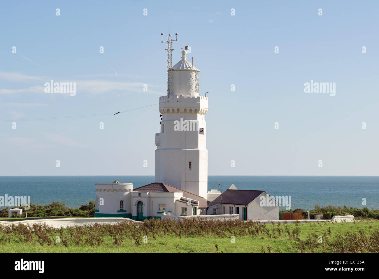 St Catherine's Lighthouse on the Isle of Wight Stock Photo - Alamy