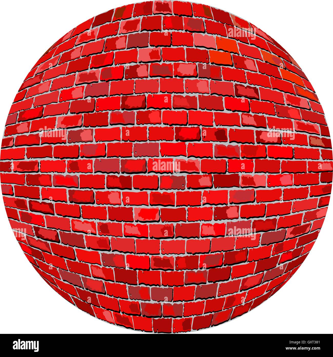 Dark colour brick Stock Vector Images - Alamy