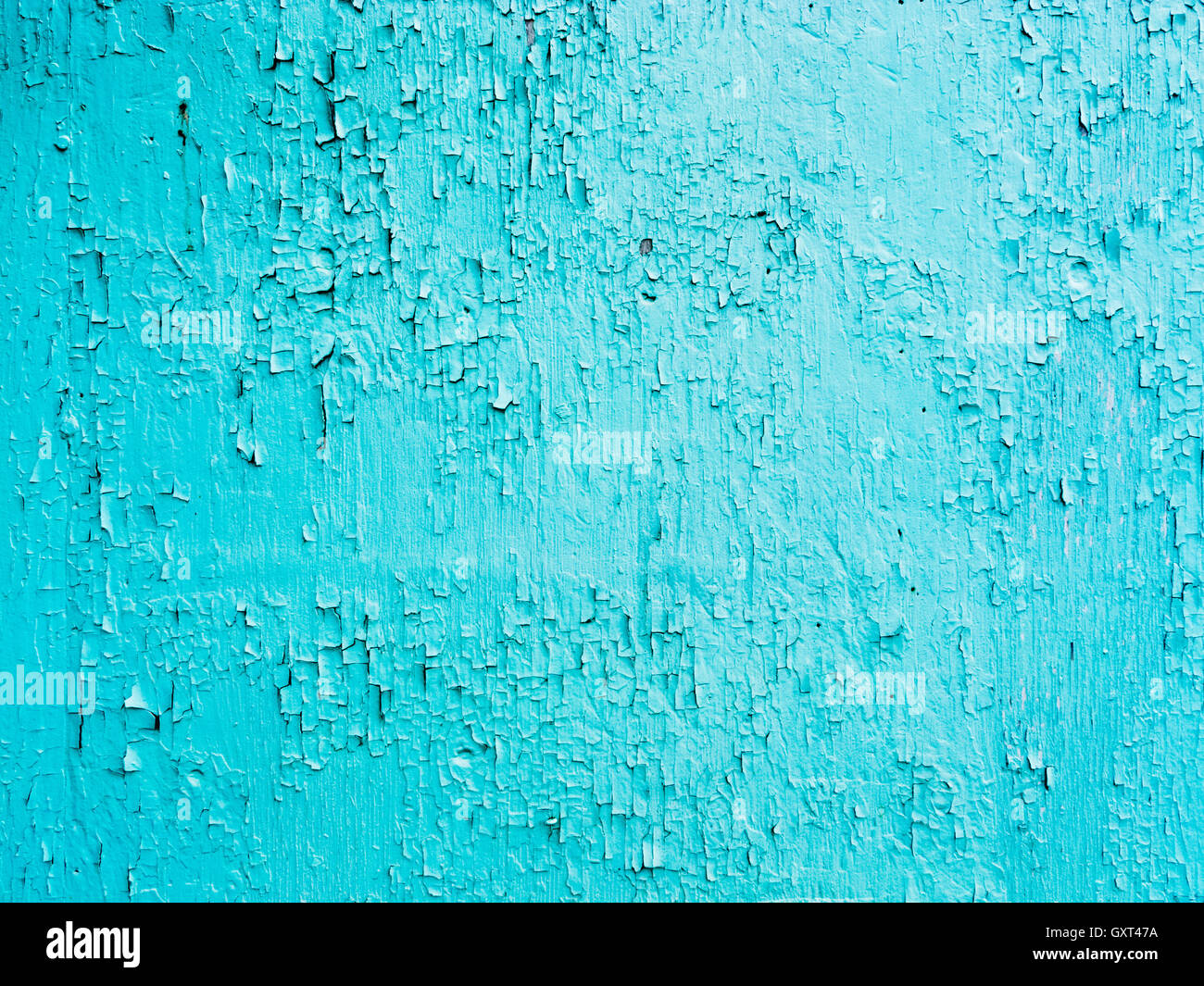 Blue paint background grungy cracked and chipping Stock Photo - Alamy