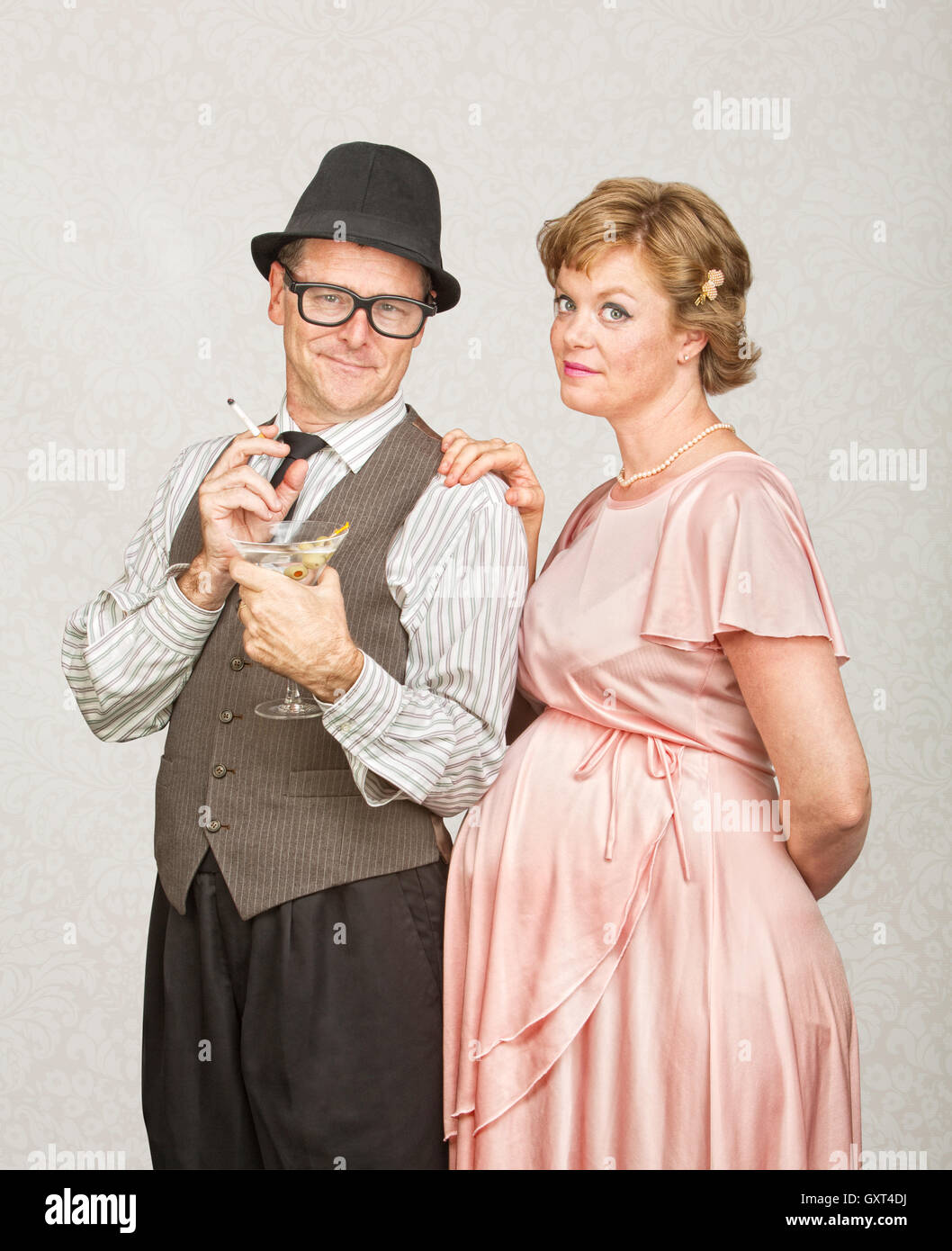 Alcoholism 1950s hi-res stock photography and images - Alamy