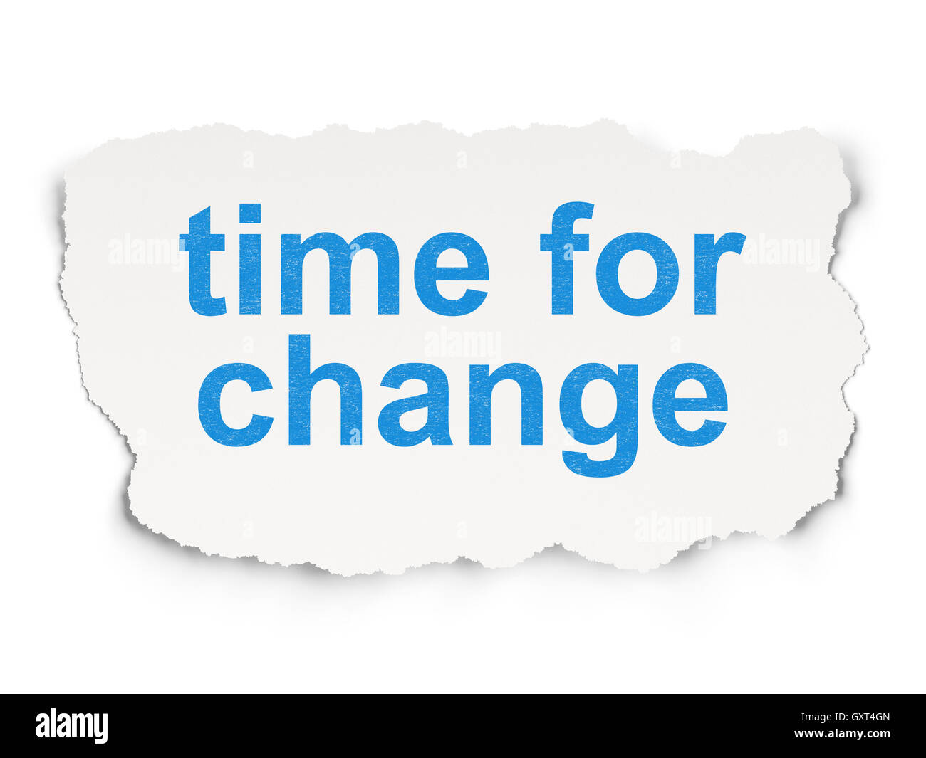 Time concept: Time for Change on Paper background Stock Photo - Alamy