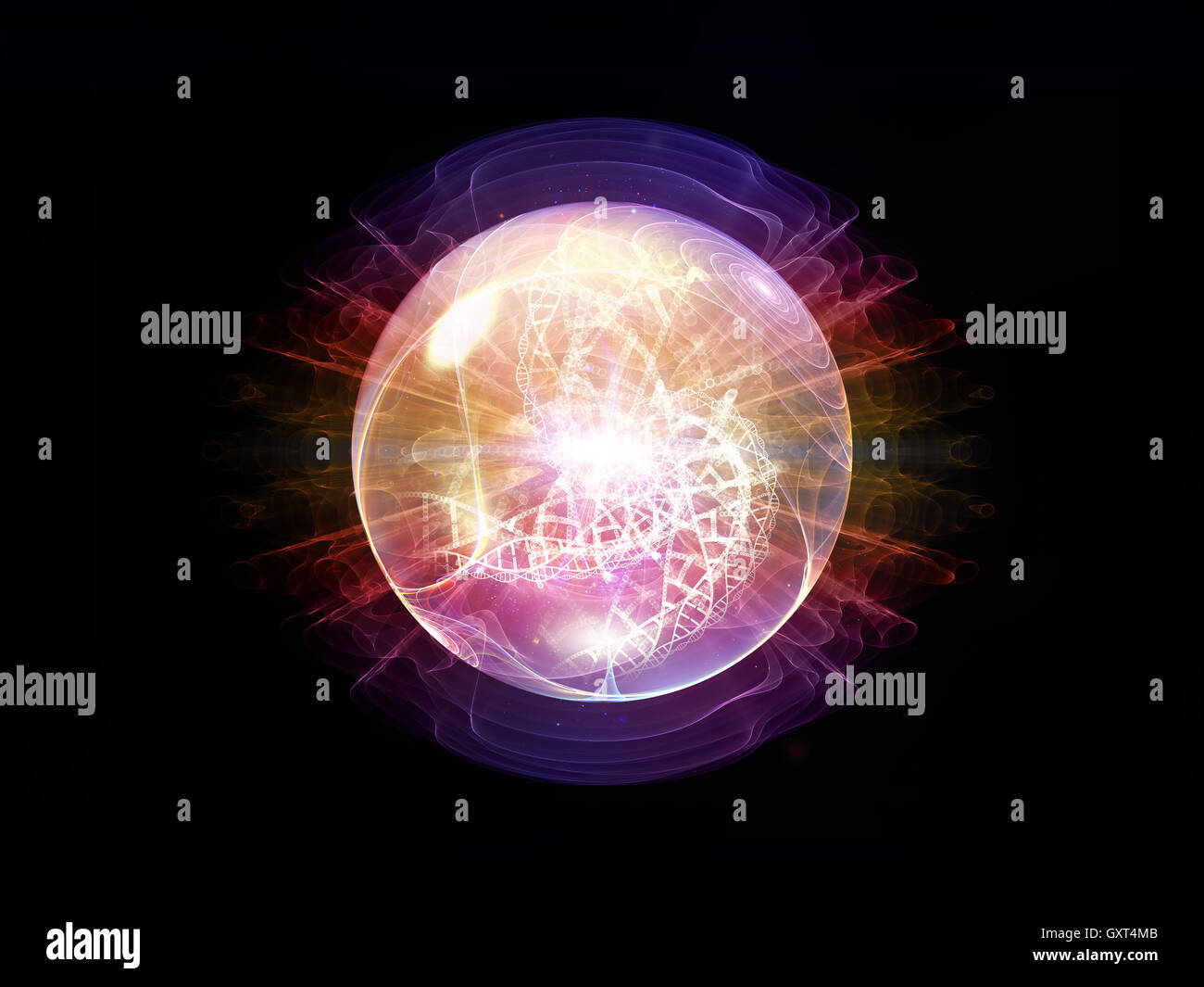 Evolving wave particle hi-res stock photography and images - Alamy