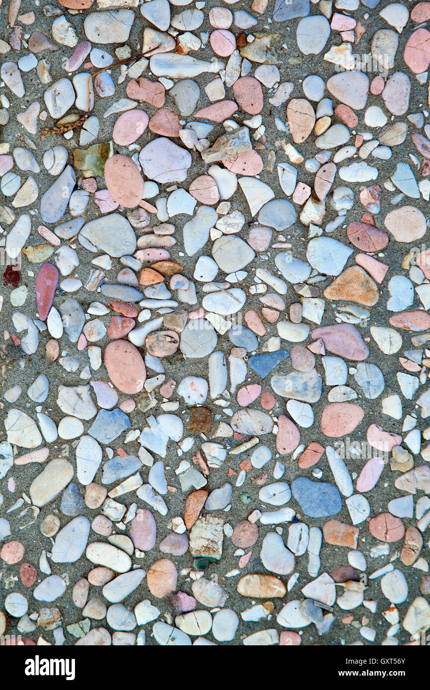 round colored sea pebbles Stock Photo - Alamy