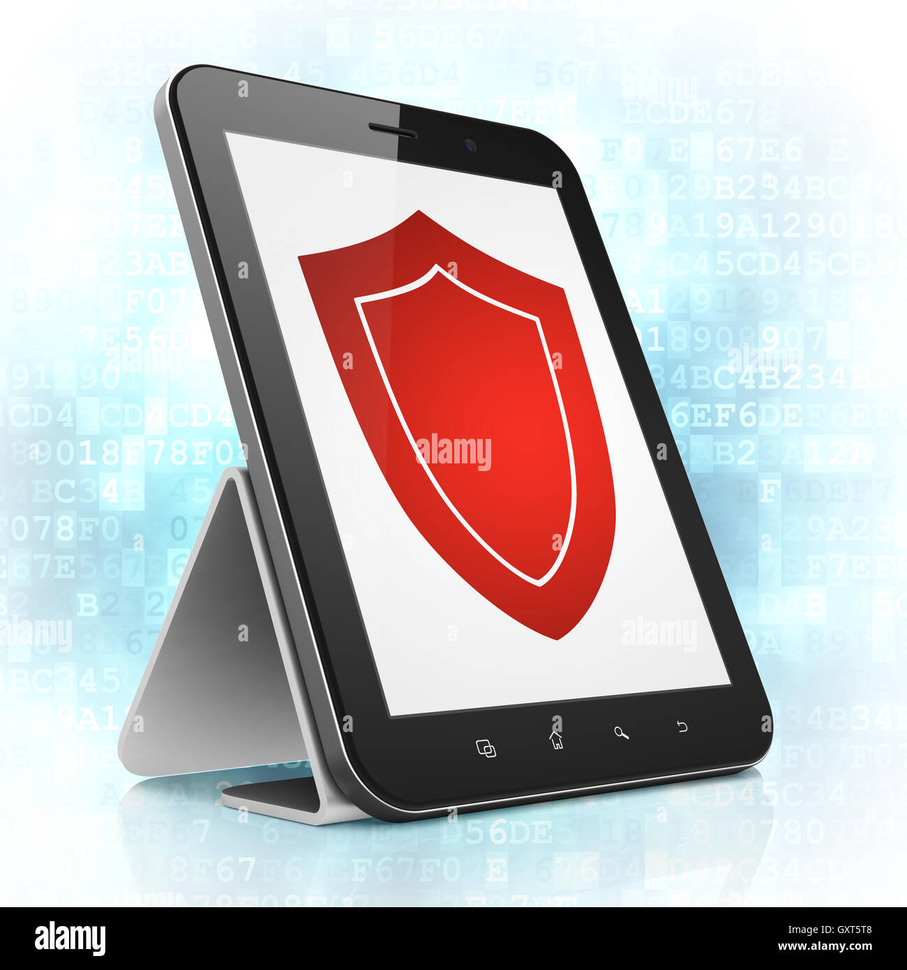 Protection concept tablet pc hi-res stock photography and images - Alamy