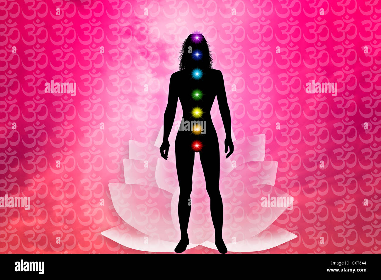 Seven chakras hi-res stock photography and images - Alamy