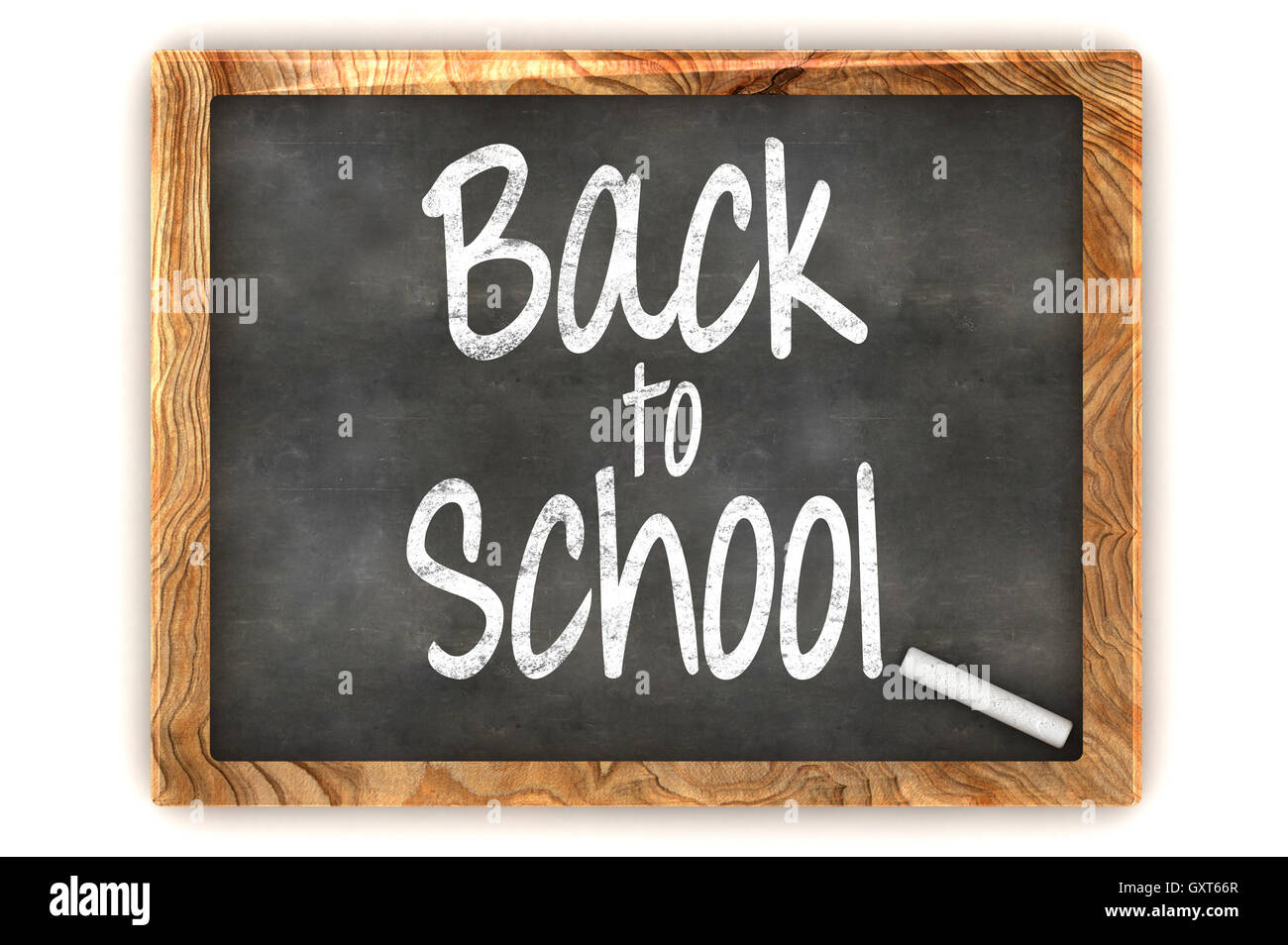 Blackboard Back to School Stock Photo - Alamy