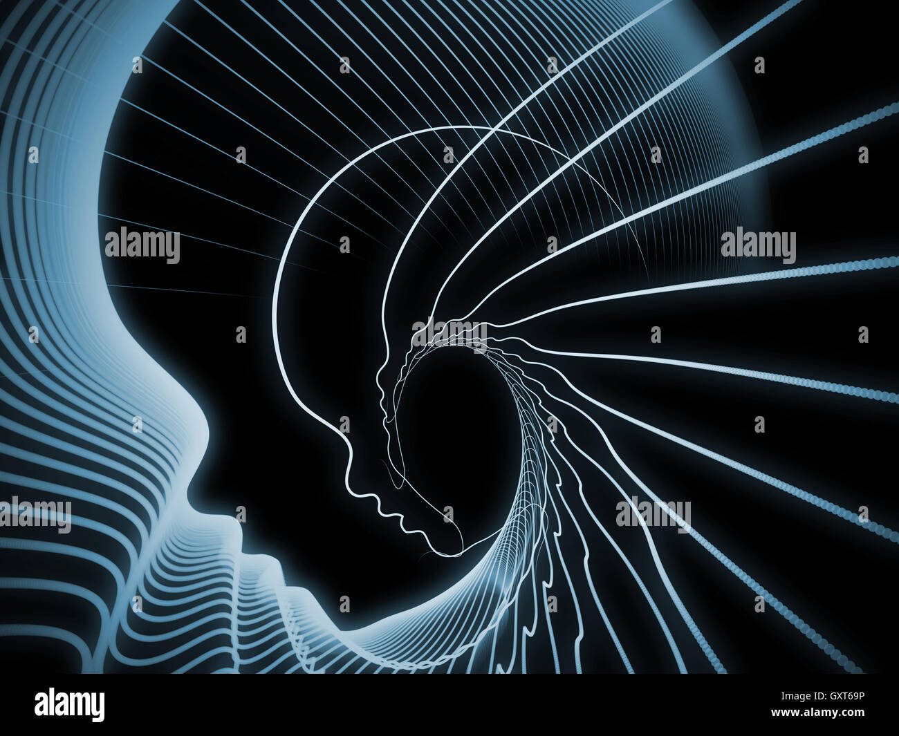 Soul Geometry Metaphor Stock Photo - Alamy