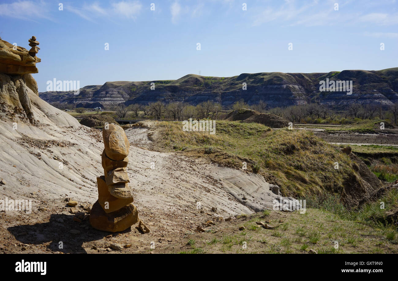 Balancing rock badlands national park hi-res stock photography and ...