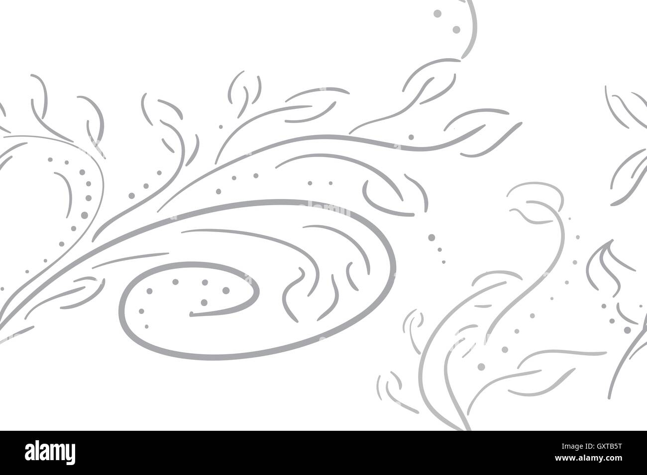 vintage curved branch Stock Vector Image & Art - Alamy