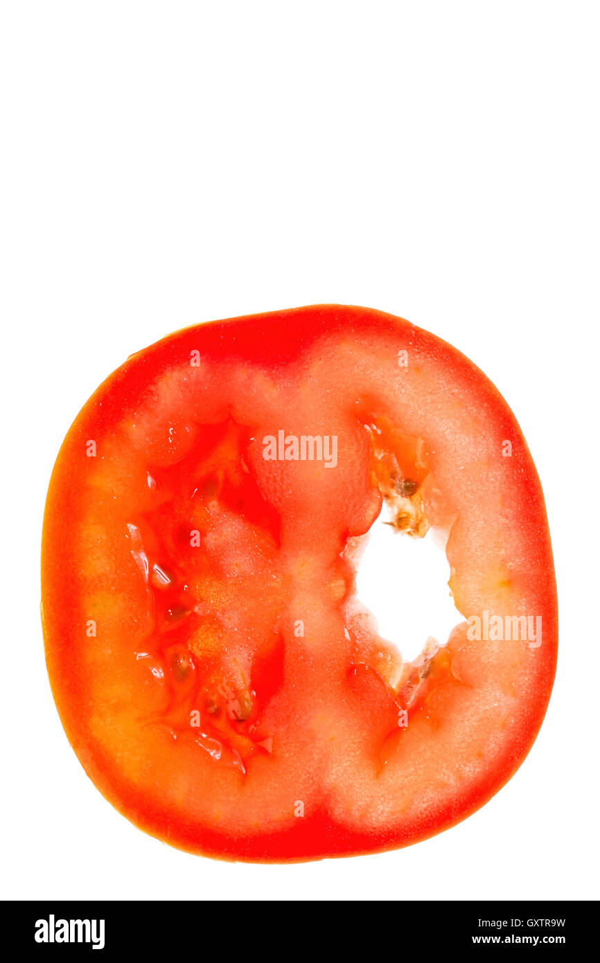 Tomato Slice Isolated High Resolution Stock Photography and Images - Alamy